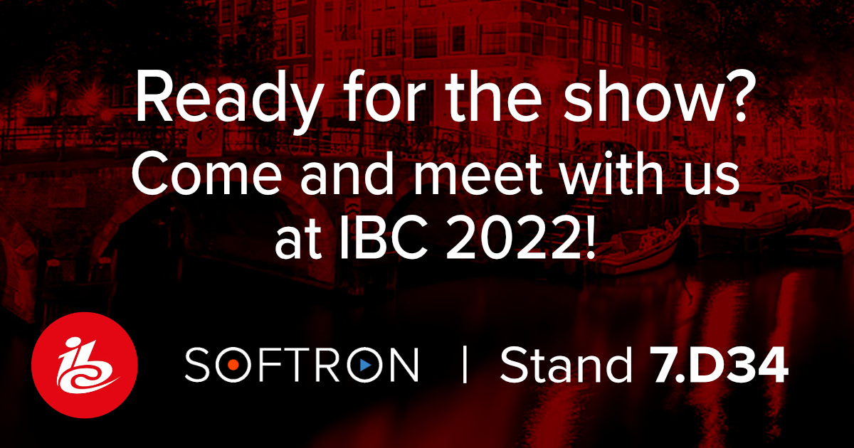 Softron @ IBC - Power your studio!